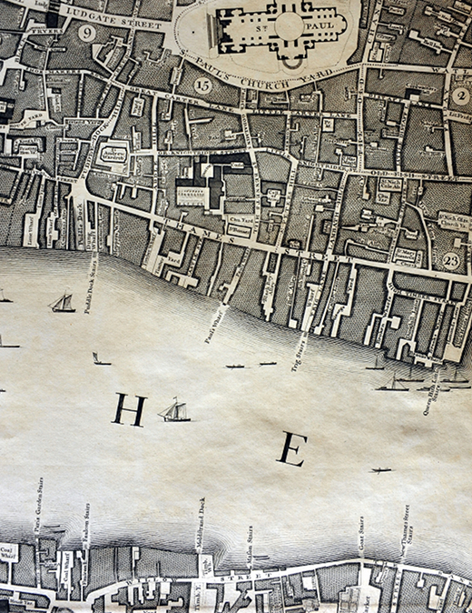 Rocque’s Map of London | Chetham's Library