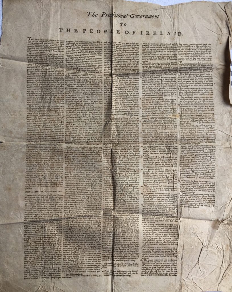 A Rare Piece of Irish History | Chetham's Library