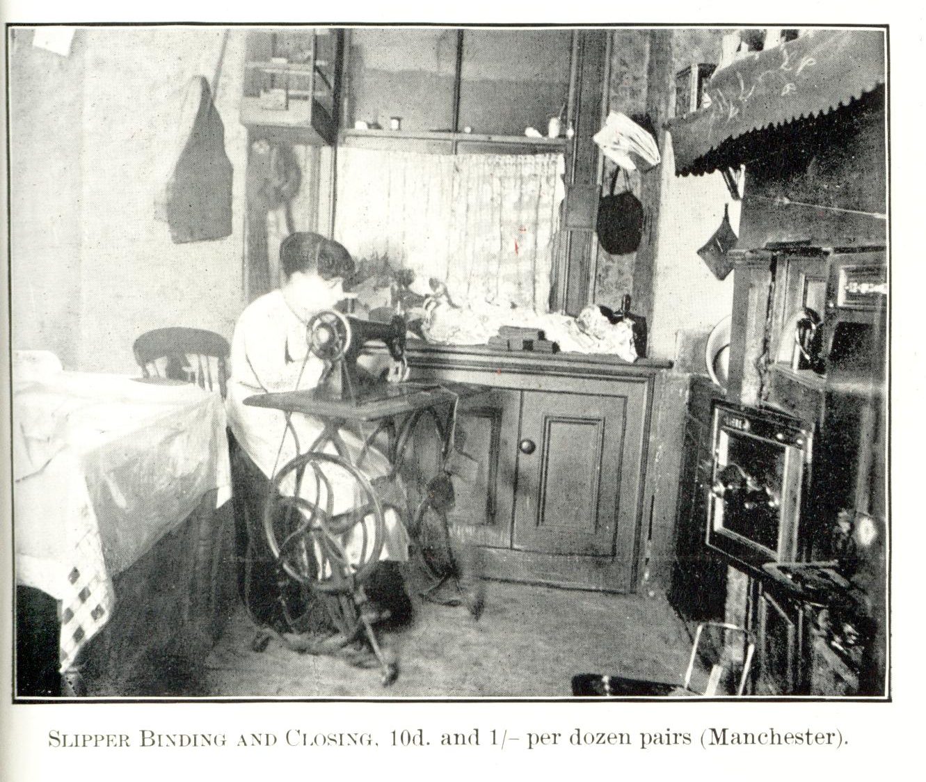 Sweated industries: “almost ceaseless toil, hard and unlovely to the ...