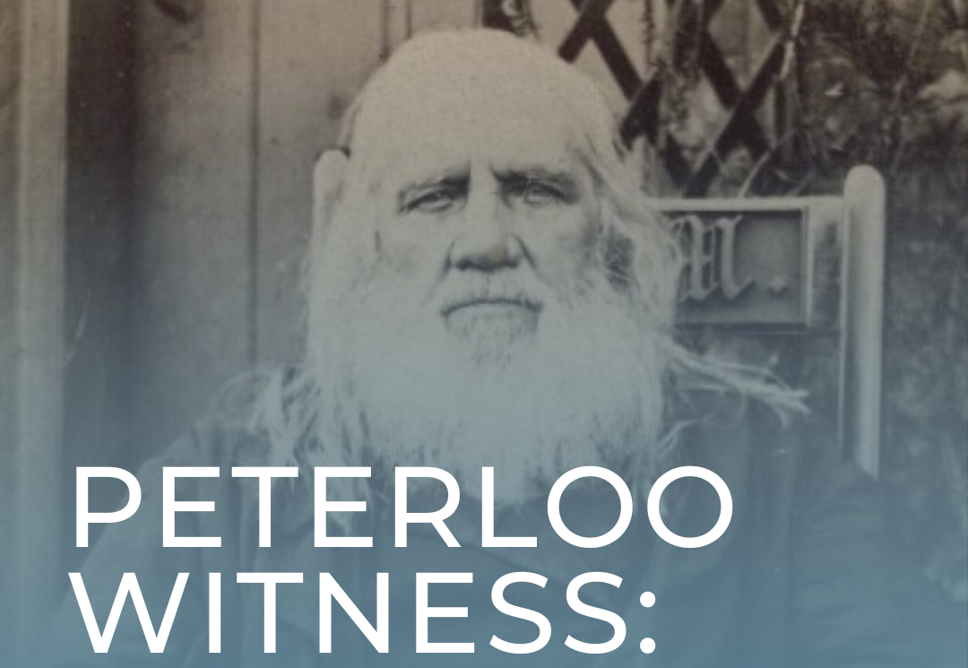 Peterloo Witness : I am Sam Bamford! | Stoller Hall
