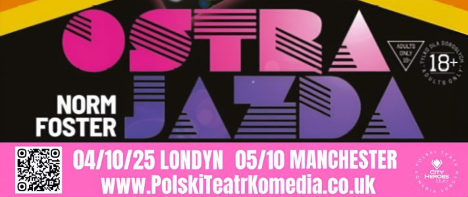 City Heroes Club Presents: ‘Ostra Jazda’ | Stoller Hall